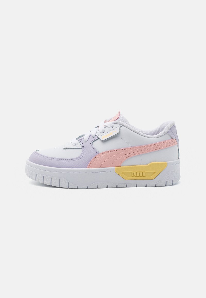 Puma CALI DREAM PASTEL PS - Joggesko - white/light pink/purple/hvit ...