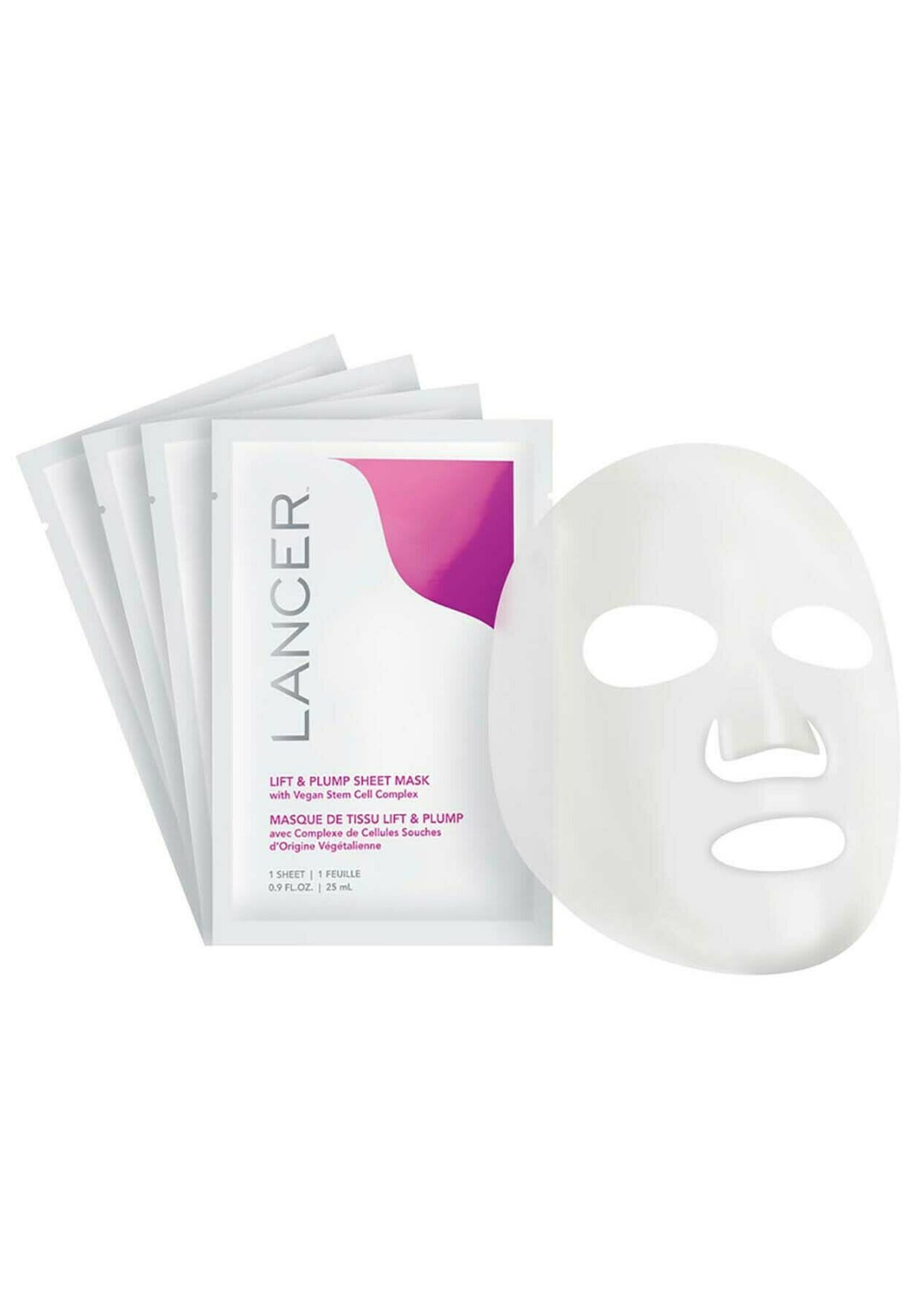 LANCER MASKE LIFT & PLUMP SHEET MASK - BOX 4 - Gesichtsmaske ...