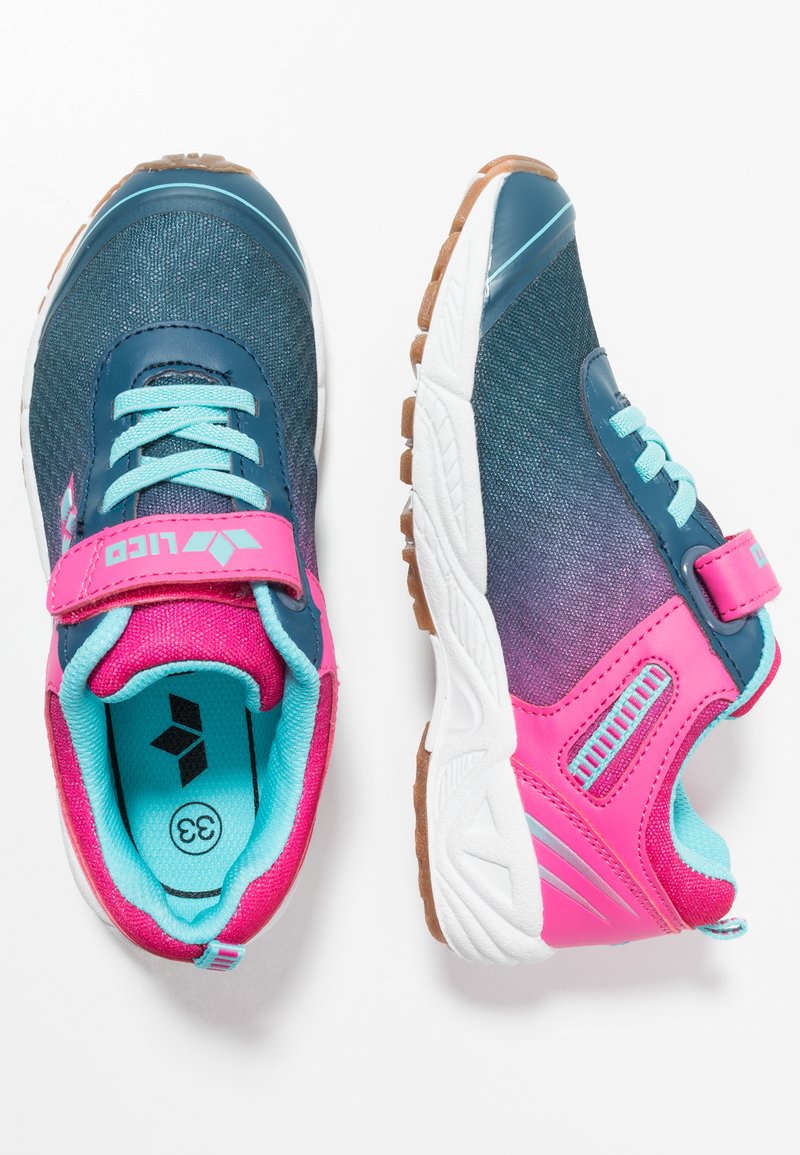 LICO BARNEY - Baskets basses - marine/pink/türkis/bleu marine - ZALANDO.FR