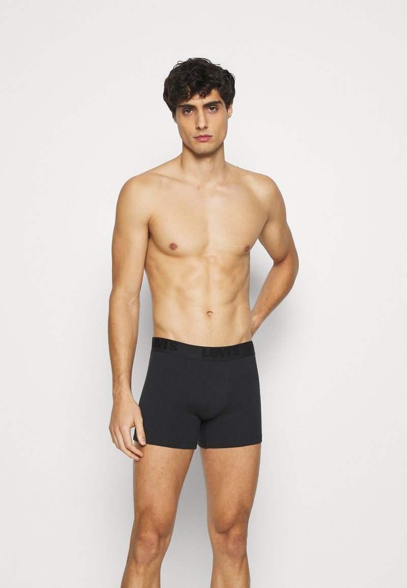 Levi's® PREMIUM BOXER BRIEF 3 PACK - Pants - black/grey combo/black ...