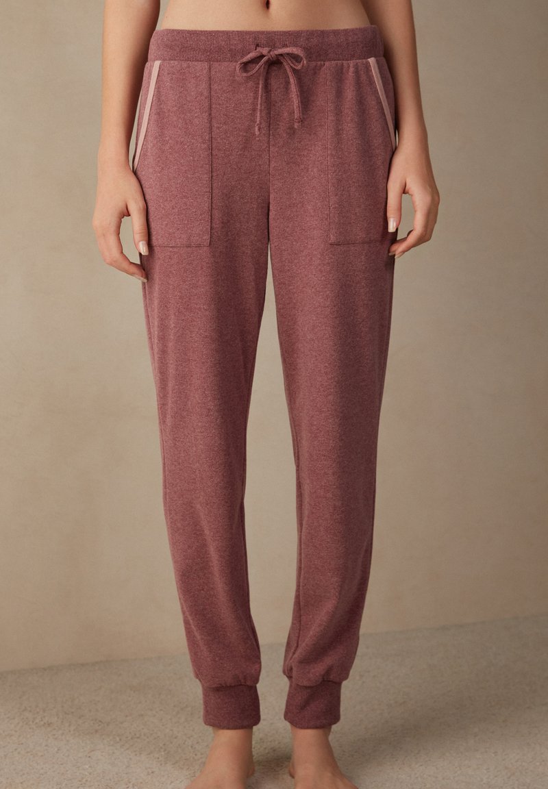 Intimissimi WINTER CANDIES - Nachtwäsche Hose - dark rose/rosa - Zalando.de