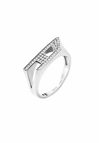 Diesel LOGO - Ring - silver-coloured/zilverkleurig - Zalando.nl