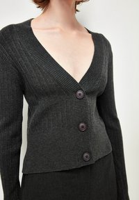 adL BUTTONED FRONT - Vest - anthracite/antraciet - Zalando.nl