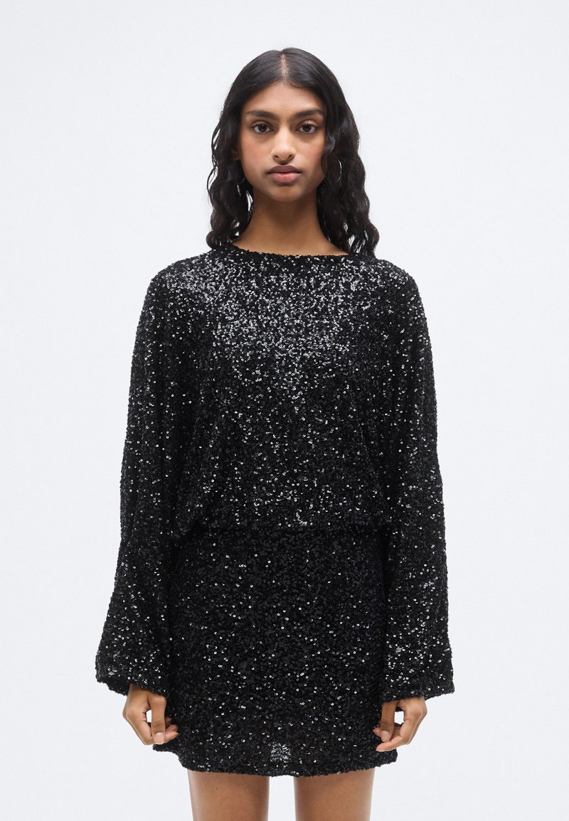 Gina Tricot Petite SEQUIN MINI DRESS - Cocktail dress / Party dress ...