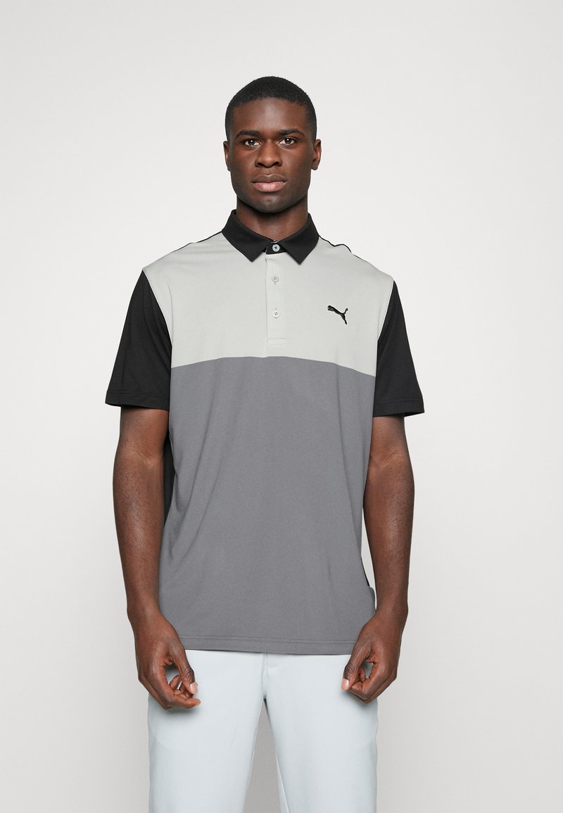 Puma Golf CLOUDSPUN - Polo - black/quiet shade/negro - Zalando.es