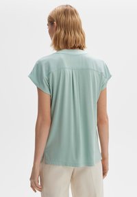 Opus KURZARM FELISO - T-Shirt basic - aloe green/mint - Zalando.de