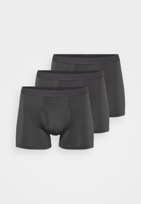 Pier One LIGHTWEIGHT 3 PACK - Trunks - dark grey - Zalando.co.uk