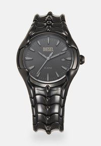 Diesel VERT WATCH QUARTZ HAND DATE - 44MM - Sat - black/crno - Zalando.hr