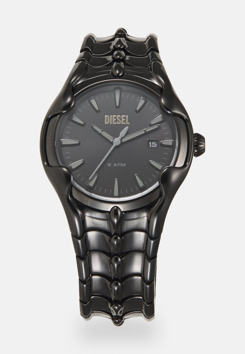 Diesel VERT WATCH QUARTZ HAND DATE - 44MM - Watch - black/black ...