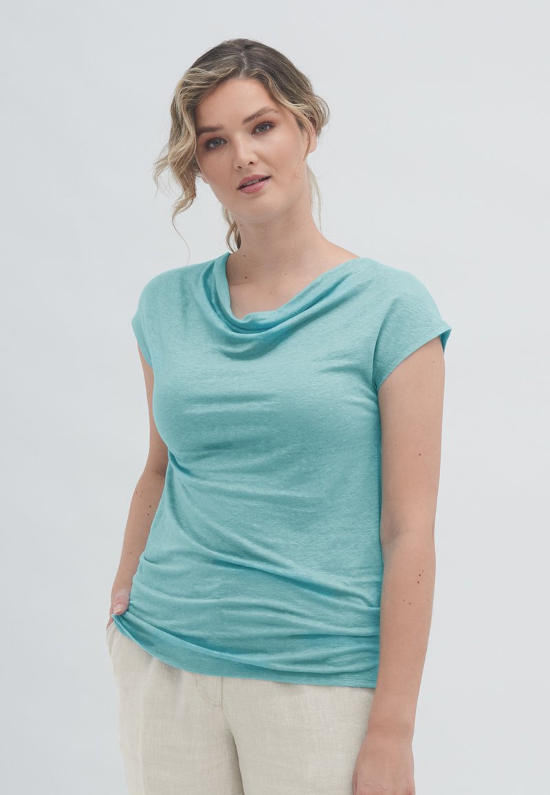 Living Crafts GILKA - T-Shirt basic - lagoon/türkis - Zalando.de