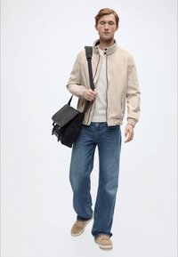 TOM TAILOR HARRINGTON JACKET - Jas - cashew beige/beige - Zalando.be
