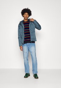 Only & Sons ONSPIET QUILTED HOOD JACKET - Übergangsjacke - dark slate ...