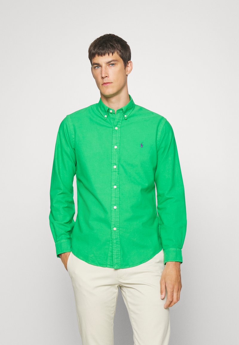 Polo Ralph Lauren LONG SLEEVE SPORT - Overhemd - preppy green/groen - Zalando.nl
