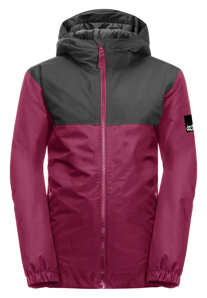 Jack Wolfskin SPIRIT 2L INS - Hardshelljacke - dark ruby/bordeaux - Zalando.de