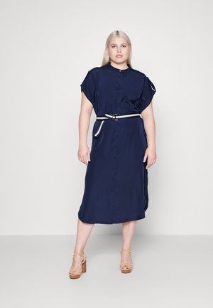 Lauren Ralph Lauren Woman LILLIANNA ELBOW SLEEVE DAY DRESS - Jerseykleid - refined navy ...
