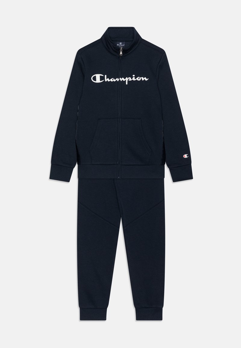 Champion Full Zip Unisex Tracksuit Navy Dark Blue Uk
