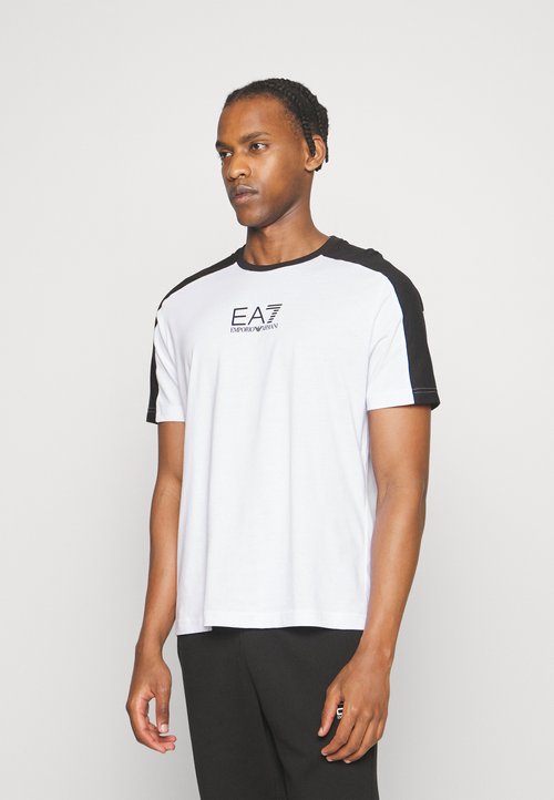 EA7 Emporio Armani T-shirts print - black/sort - Zalando.dk