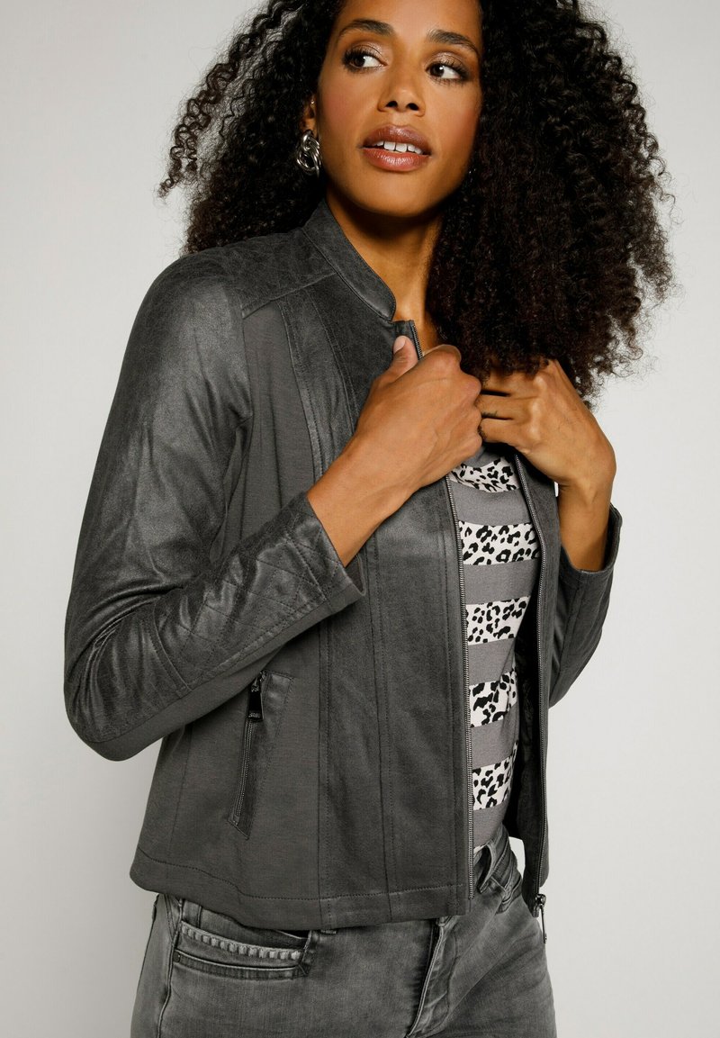 GINA LAURA Sweat zippé - anthrazit/anthracite - ZALANDO.CH