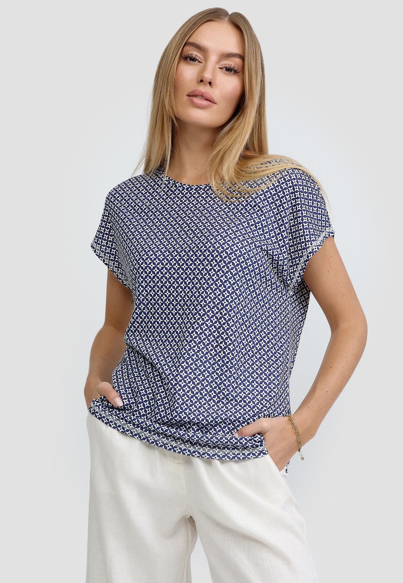 Re.draft AOP - T-shirt print - blau/blauw - Zalando.be