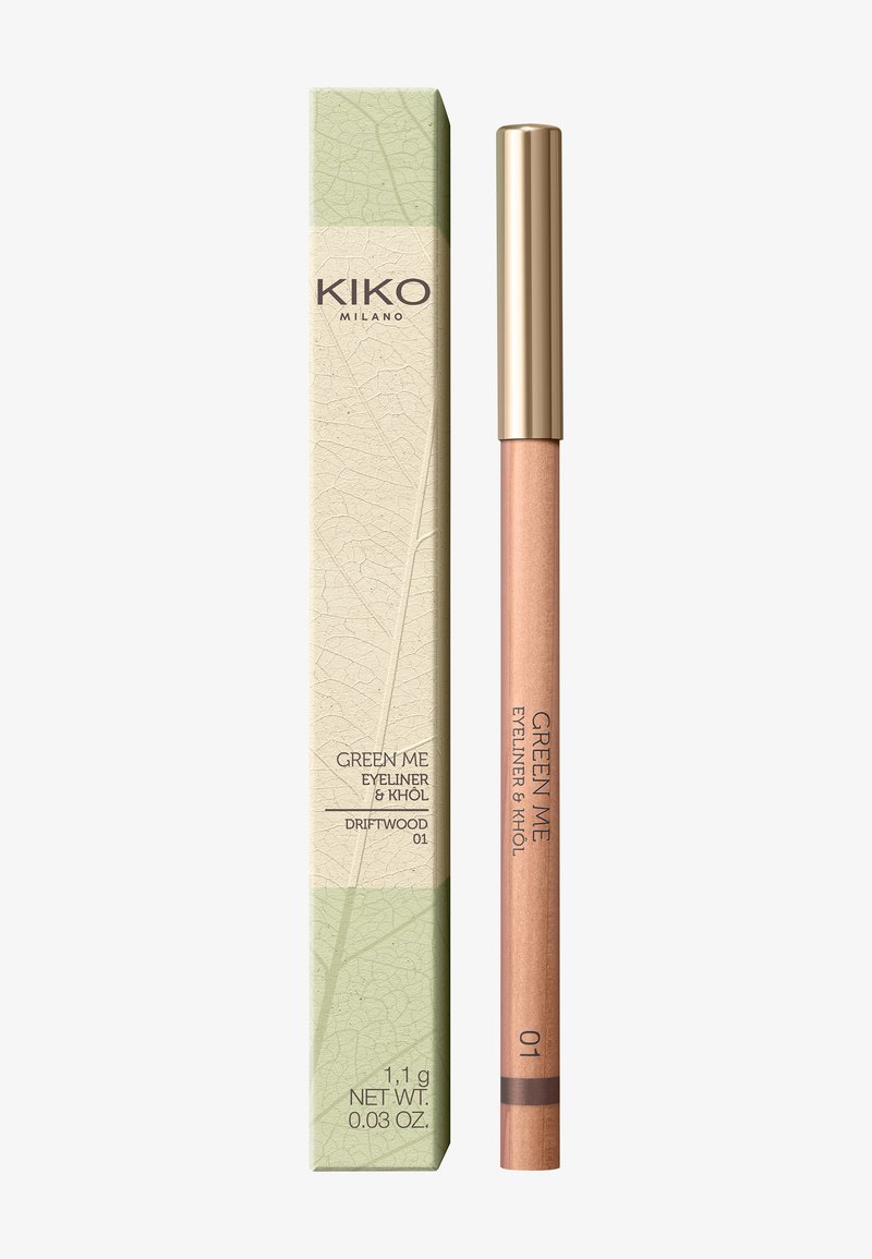 KIKO Milano GREEN ME EYELINER & KHOL - Eyeliner - driftwood/brun ...