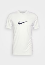 Nike Performance ACADEMY - Sports T-shirt - white/cool grey/obsidian ...