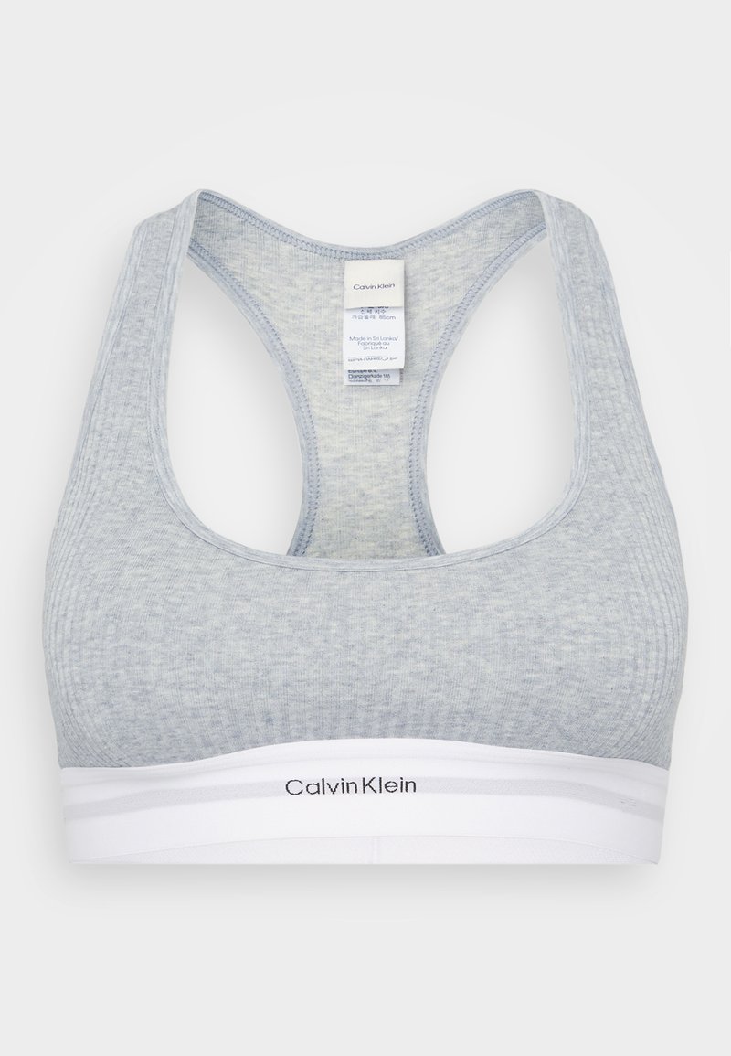 Calvin Klein Underwear LIGHTLY LINED BRALETTE - Bustier - grey heather ...