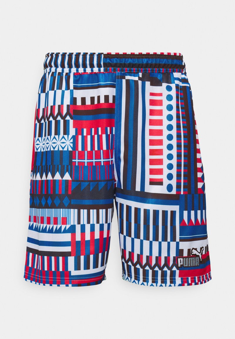 Puma COPA/EURO SHORTS - Short de sport - red/team royal/rouge - ZALANDO.FR