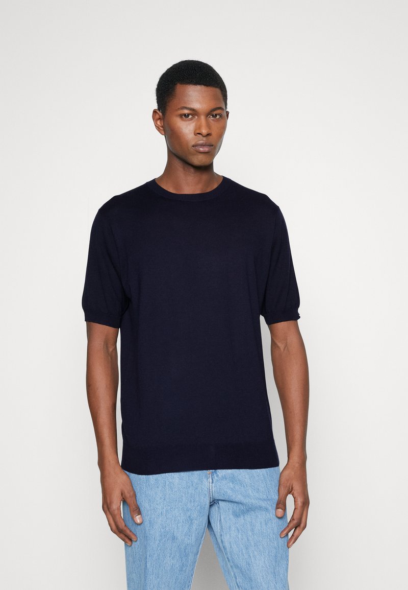 Davida Cashmere MAN - T-Shirt basic - navy/dunkelblau - Zalando.at