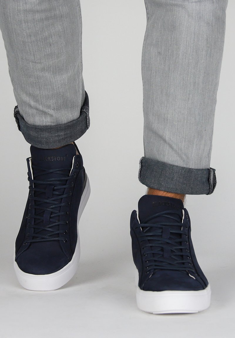 Blackstone Baskets basses - blue/bleu - ZALANDO.FR