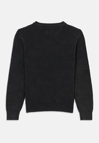 Guess JUNIOR SWEATER - Neule - jet black/musta - Zalando.fi