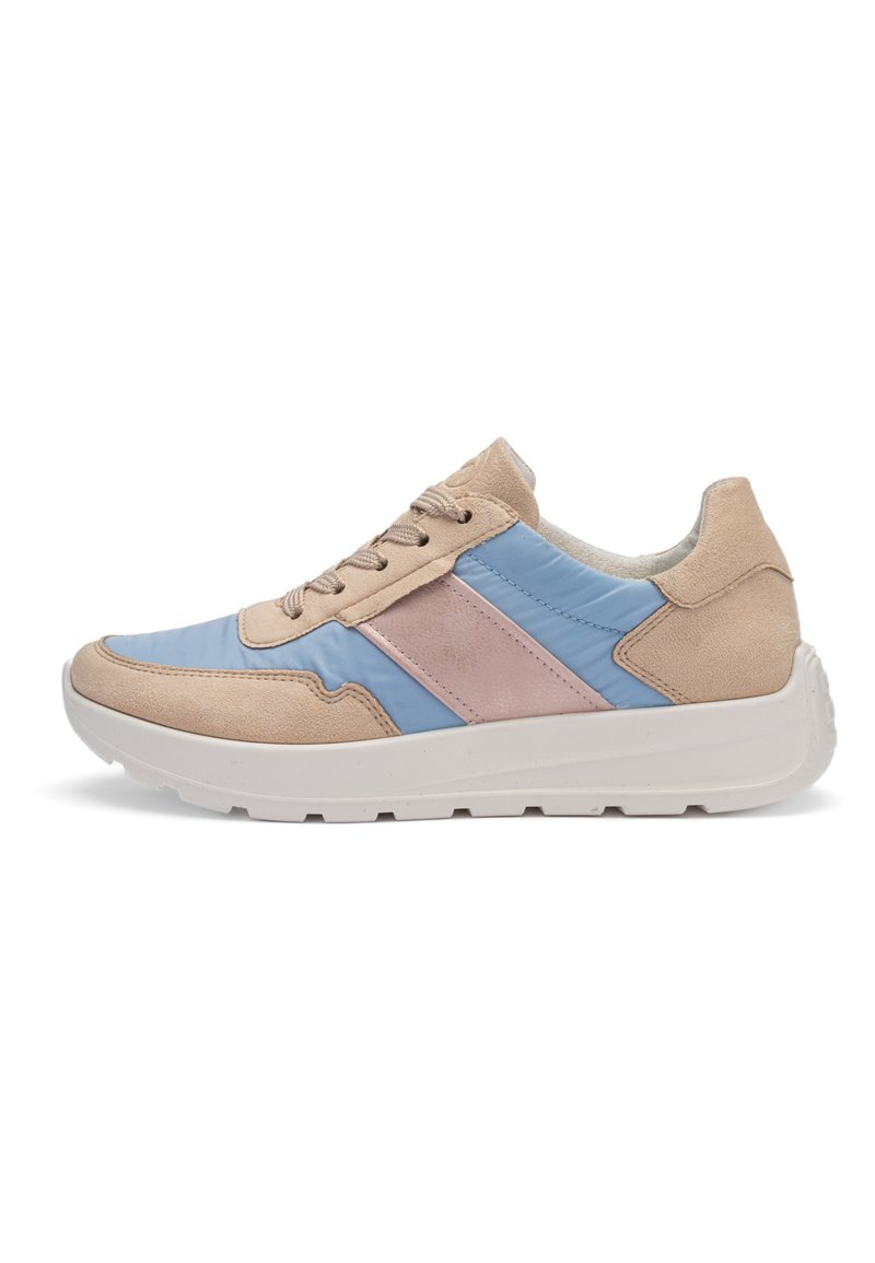 Ara New York Sneaker Beach Strawberry Sneakers Laag Multi Beige