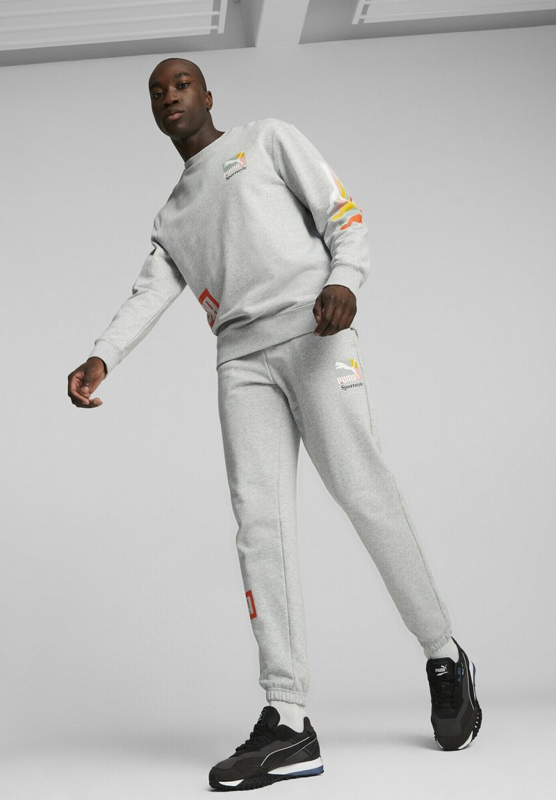 Puma BLACKTOP RIDER POP UNISEX - Baskets basses - dark coal black/gris ...