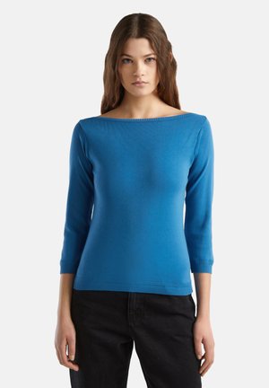 United Colors of Benetton BOAT NECK - Pullover - dark blue/bleu marine ...