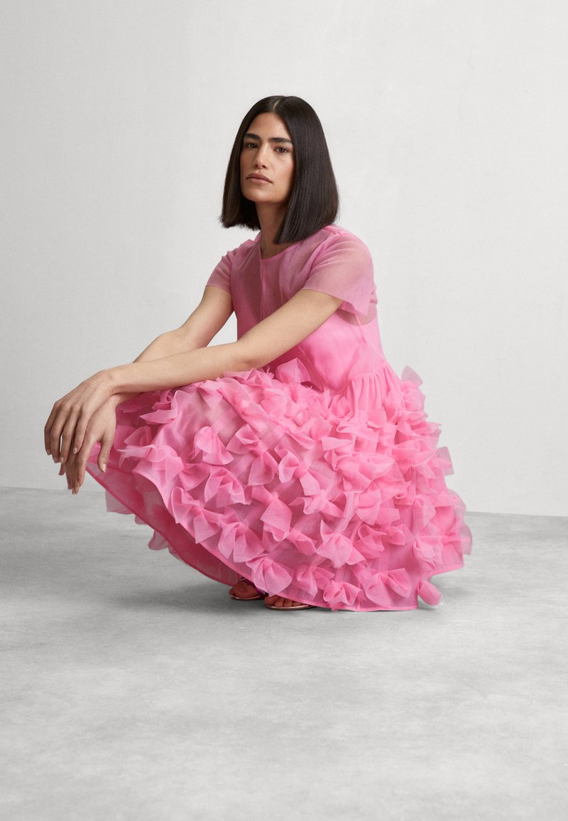 PASKAL POUF SHORT SLEEVE DRESS WITH BOWS - Cocktail dress / Party dress ...