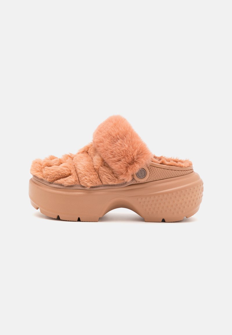 Crocs STOMP UNISEX - Slippers - cork/taupe - Zalando.ie