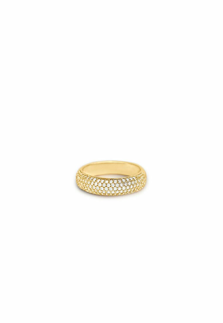 Muli Collection PAVE - Ring - guld/gold-coloured - Zalando.de