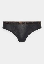 Emporio Armani 2-PACK THONG - Stringid - black/must - Zalando.ee