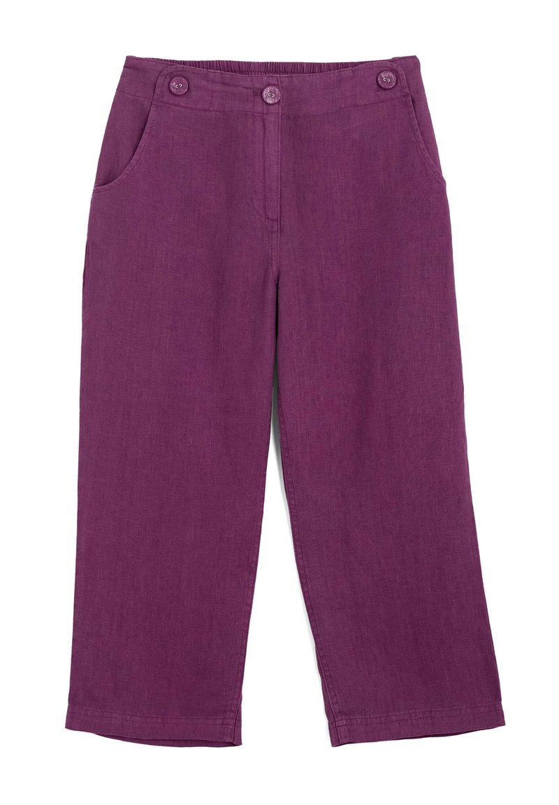 Seasalt Cornwall BRAWN POINT CROPS - Pantalon classique - cassis/violet ...