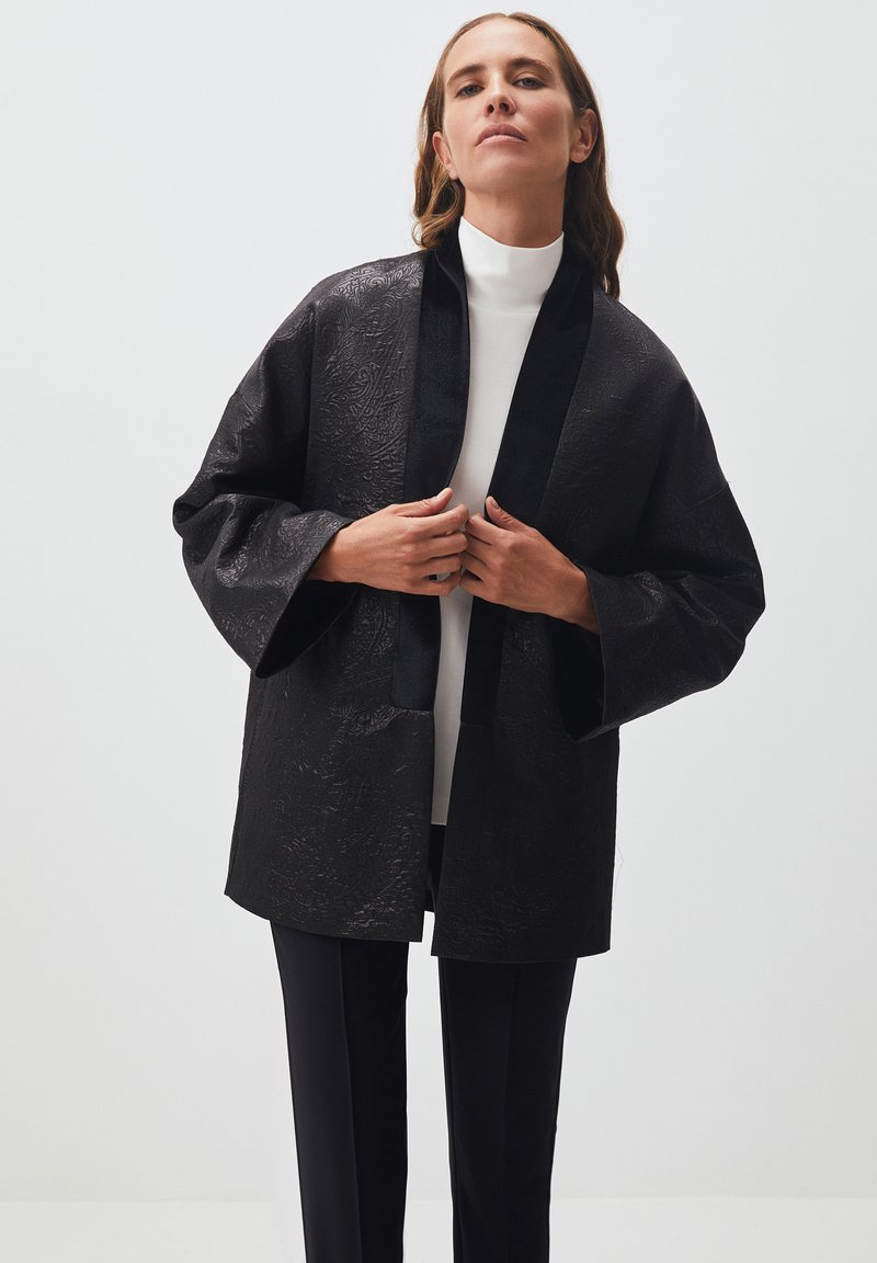 Jimmy Key LONG SLEEVED ELEGANT - Summer jacket - black - Zalando