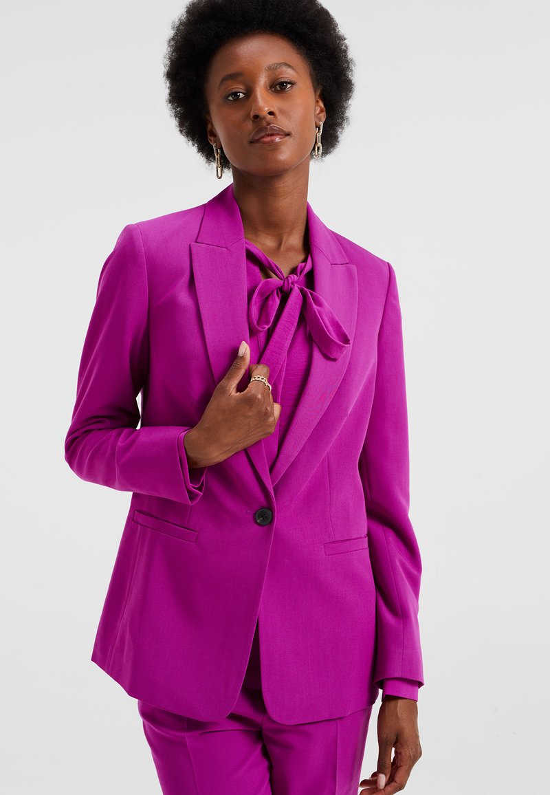 WE Fashion REGULAR FIT - Blazer - pink/lila - Zalando.at