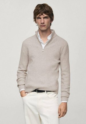 TOM TAILOR Sweatshirt - beach sand melange/beige - ZALANDO.FR