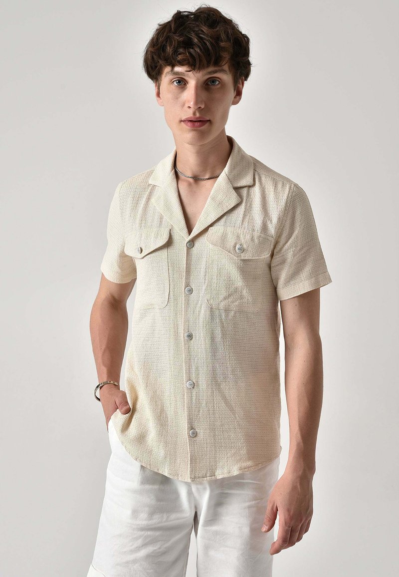 Antioch SHORT SLEEVE - Hemd - beige - Zalando.at