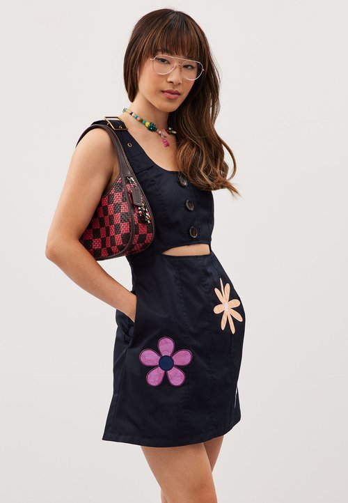 Coach COACHTOPIA - UPCRAFTED ZIPPER ERGO UNISEX - Kabelka - black multi ...