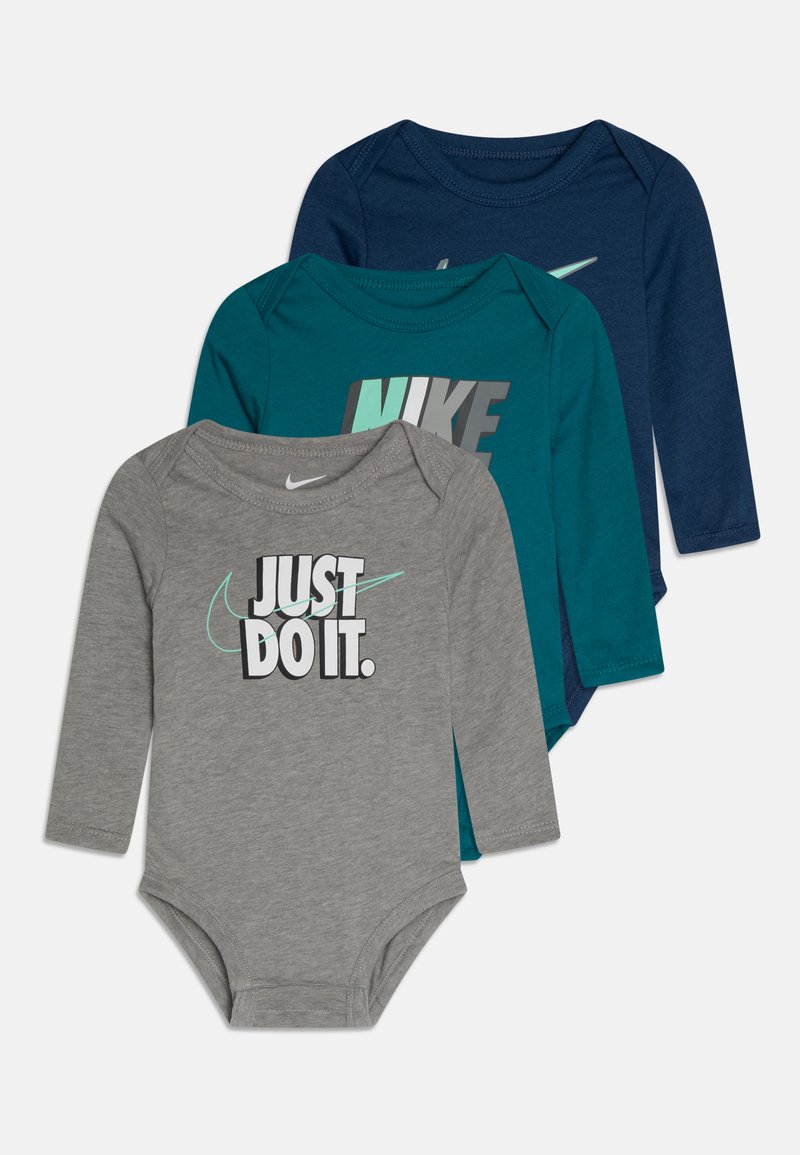 Nike Sportswear B Nsw 3pk Ls Bodysuit Unisex 3 Pack Body Bright Sprucevíce Barev Zalandocz