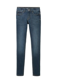 TOM TAILOR ALEXA SLIM - Jean slim - mid stone wash denim/denim bleu ...