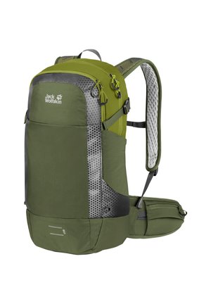 Jack Wolfskin MOAB JAM PRO - Zaino - gecko green/grigio - Zalando.it