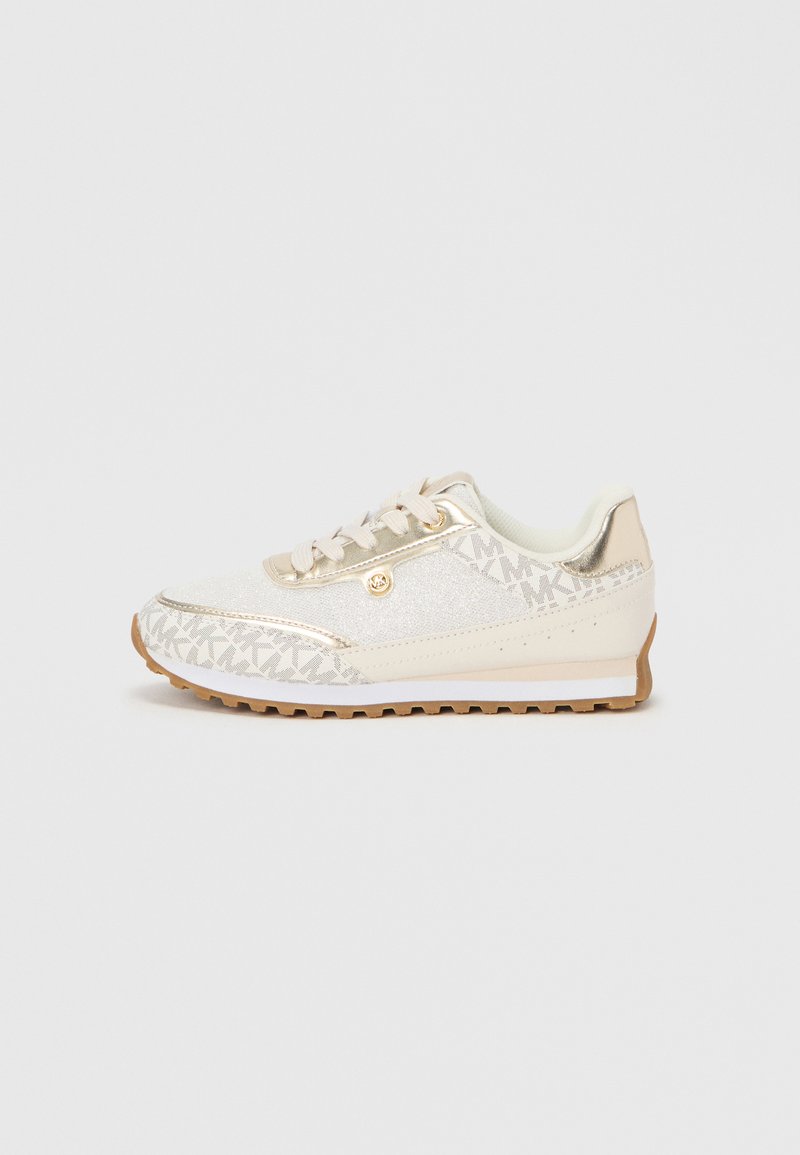 Michael Kors Kids NOVA - Trainers - vanilla/pale gold-coloured/vanilla ...