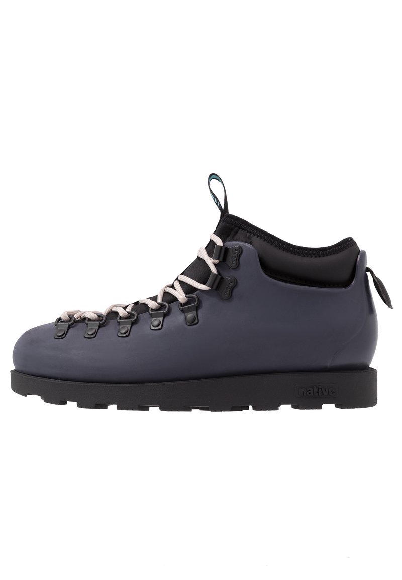 Native FITZSIMMONS CITYLITE - Schnürstiefelette - black/dunkelgrau ...