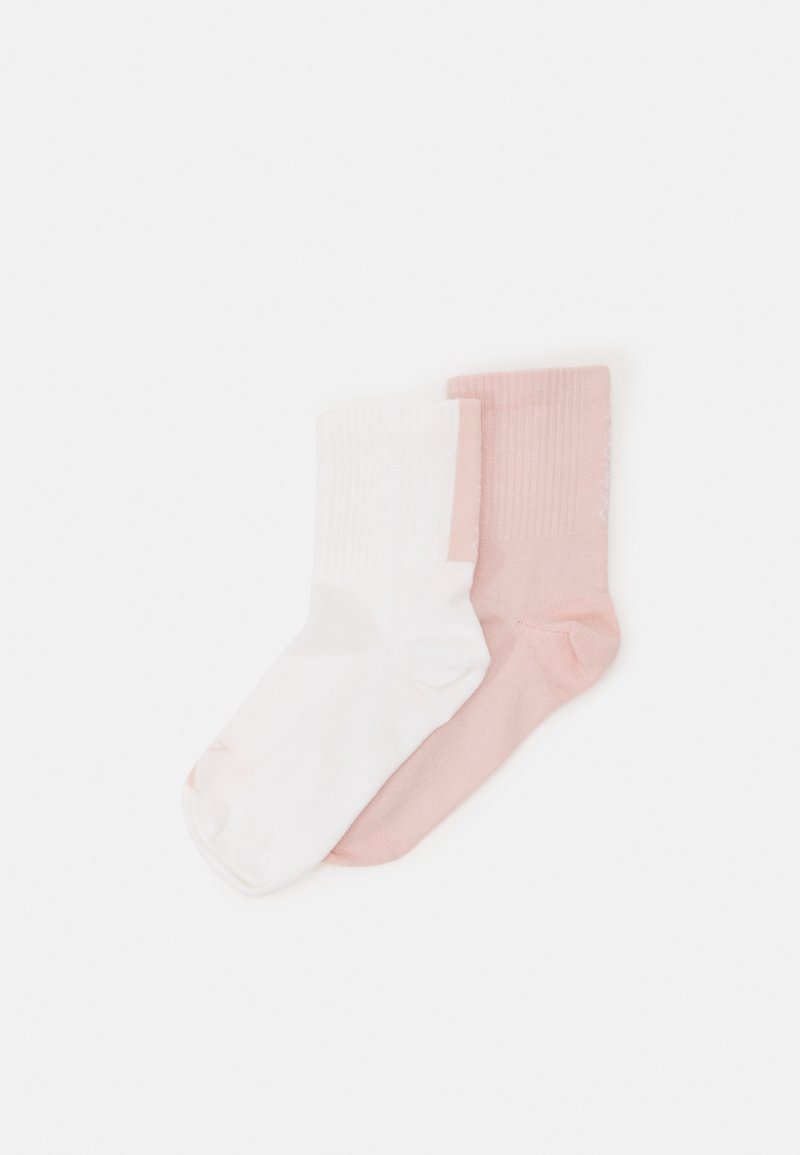 Calvin Klein Underwear WOMEN SHORT SOCK CONTRAST TAB 2 PACK ...