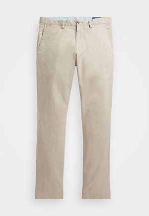Polo Ralph Lauren STRETCH SLIM FIT CHINO TROUSER - Pantalones chinos - branch brown/marrón ...
